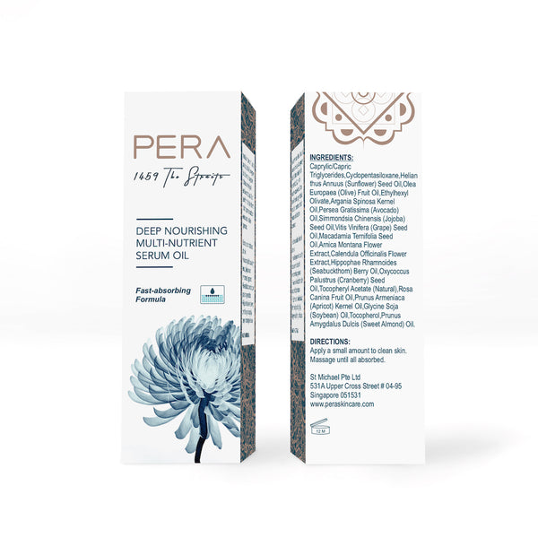 DEEP NOURISHING MULTI-NUTRIENT SERUM OIL 深层肌活养肤精华油 – Pera Skin Care